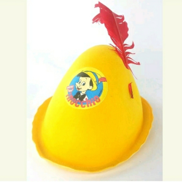 Disney | Other | Vintage Walt Disney Pinocchio Souvenir Felt Hat | Poshmark
